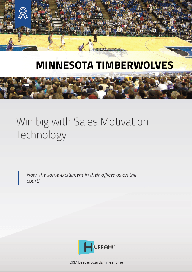 Timberwolves Case Study | CRM Gamified | Gamification software for Dynamics CRM and Salesforce