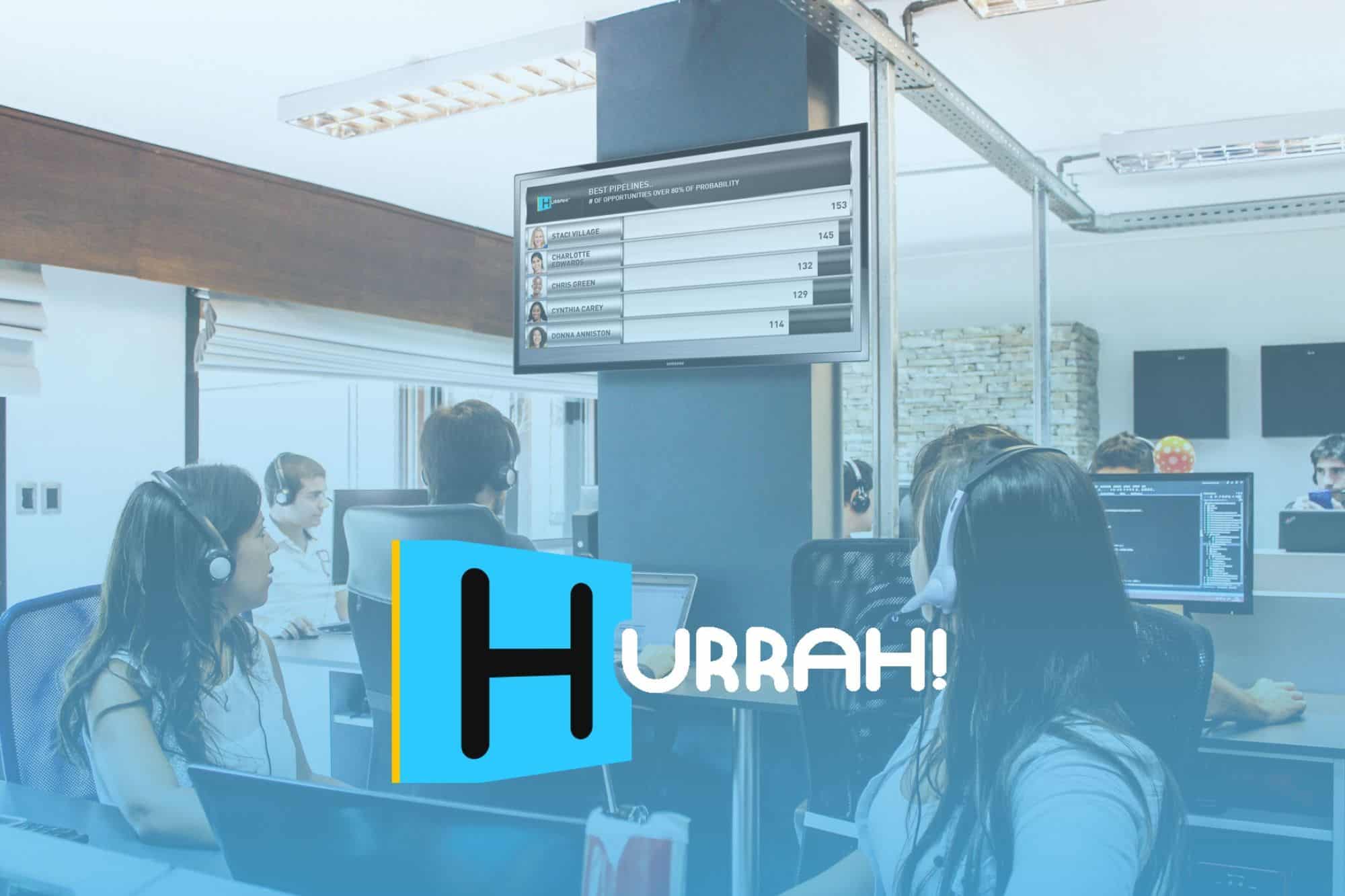 Get a Demo Hurrah! | Hurrah! Sales Leaderboard | CRMGamified